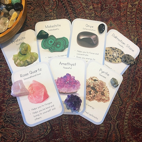 Crystal Cards - Etsy