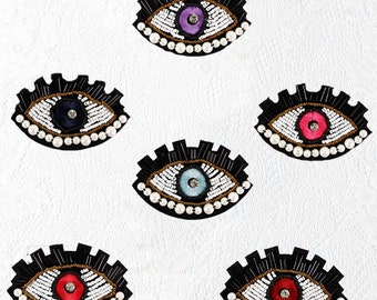 Eyes applique | Etsy
