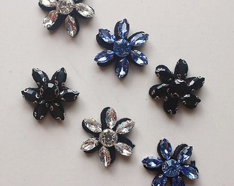 Crystal glitter Beaded Bird Applique Flying Bird cloth | Etsy