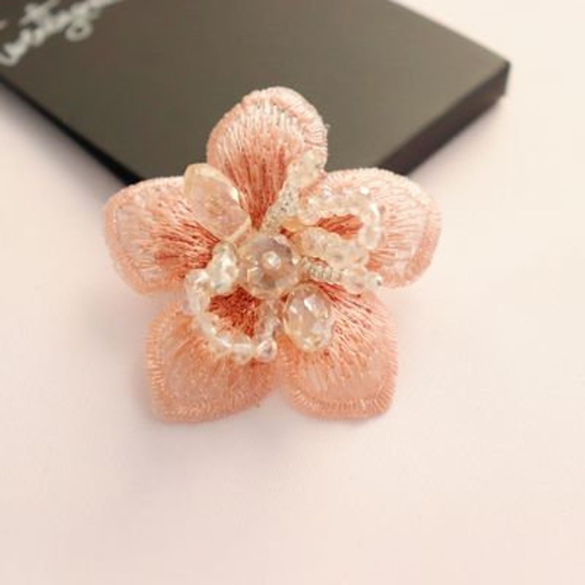 4cm Gradual Stereo Embroidery Fabric Beaded Multi Color Flower Applique ...