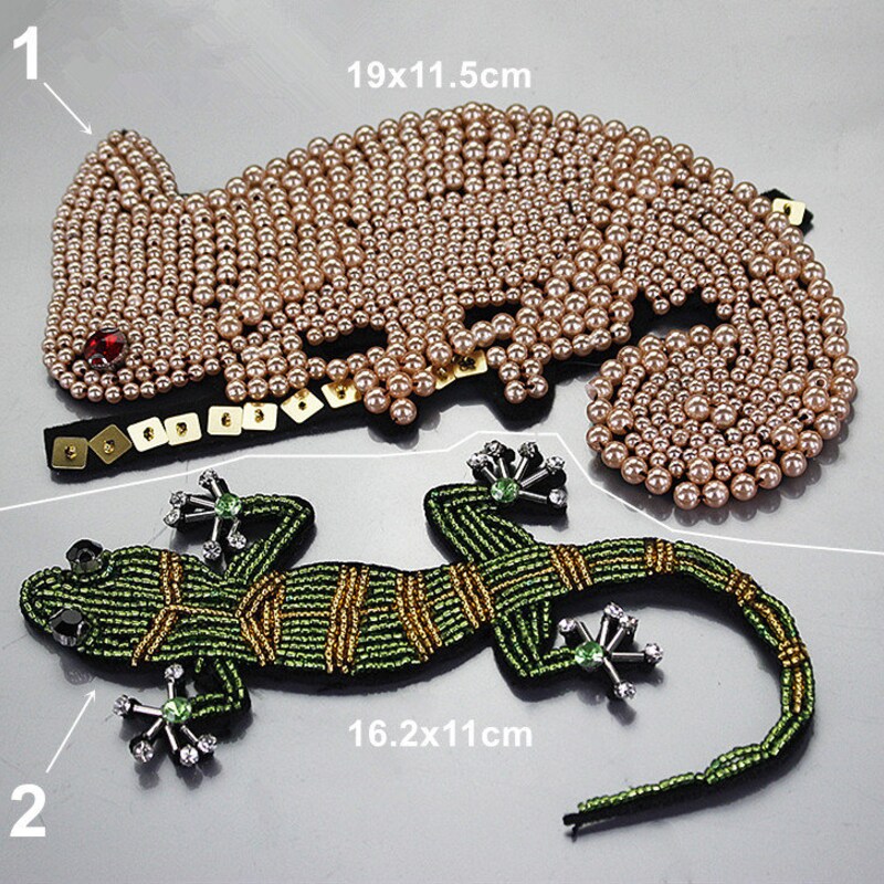 Gecko Applique - Etsy