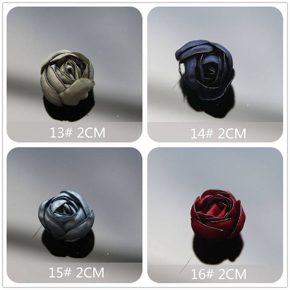 Fabric Silk Flower Applique Flower Cloth Stickers DIY Jacket | Etsy