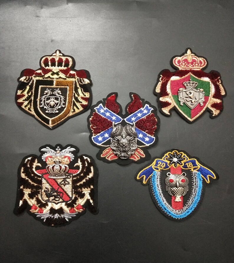 Fabric Embroidery Badge Applique Fashion Cloth DIY Badge Craft | Etsy