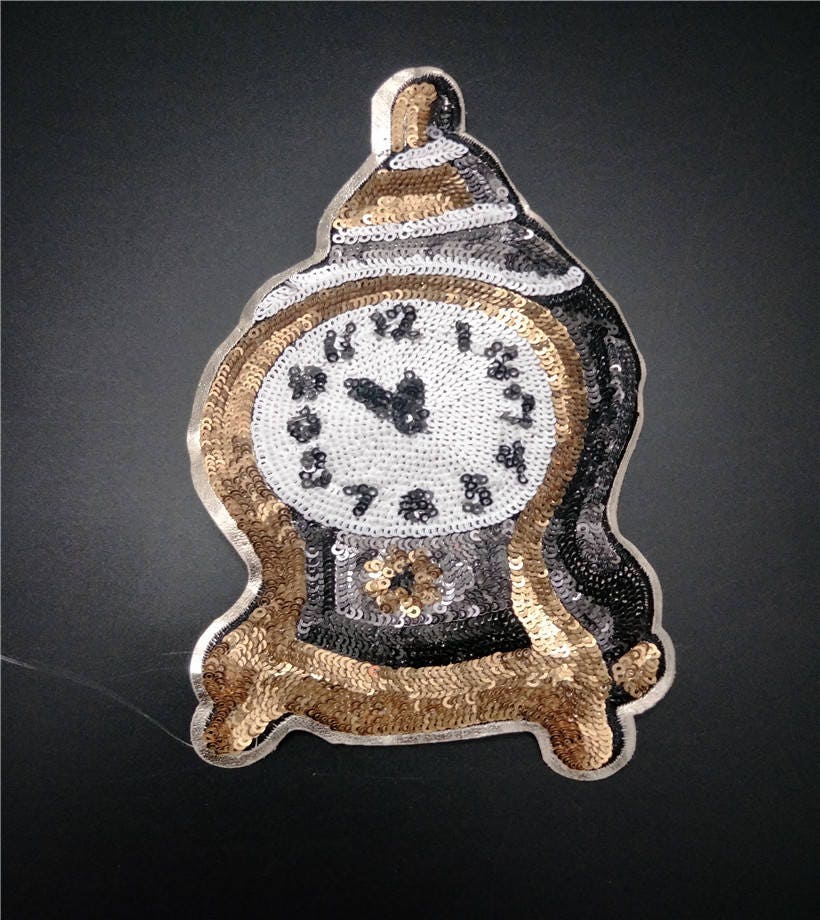 Sequins Beaded Pocket Watch Magic Mirror Candle Soldier Desk - Etsy