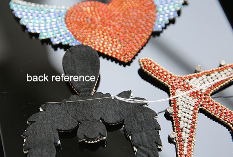 Crystal Glitter Beaded Fashion Wing Heart Flight Plane - Etsy