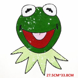 Sequins Beaded Fan Lucky Frog Drink Lips Fries Applique Patch - Etsy