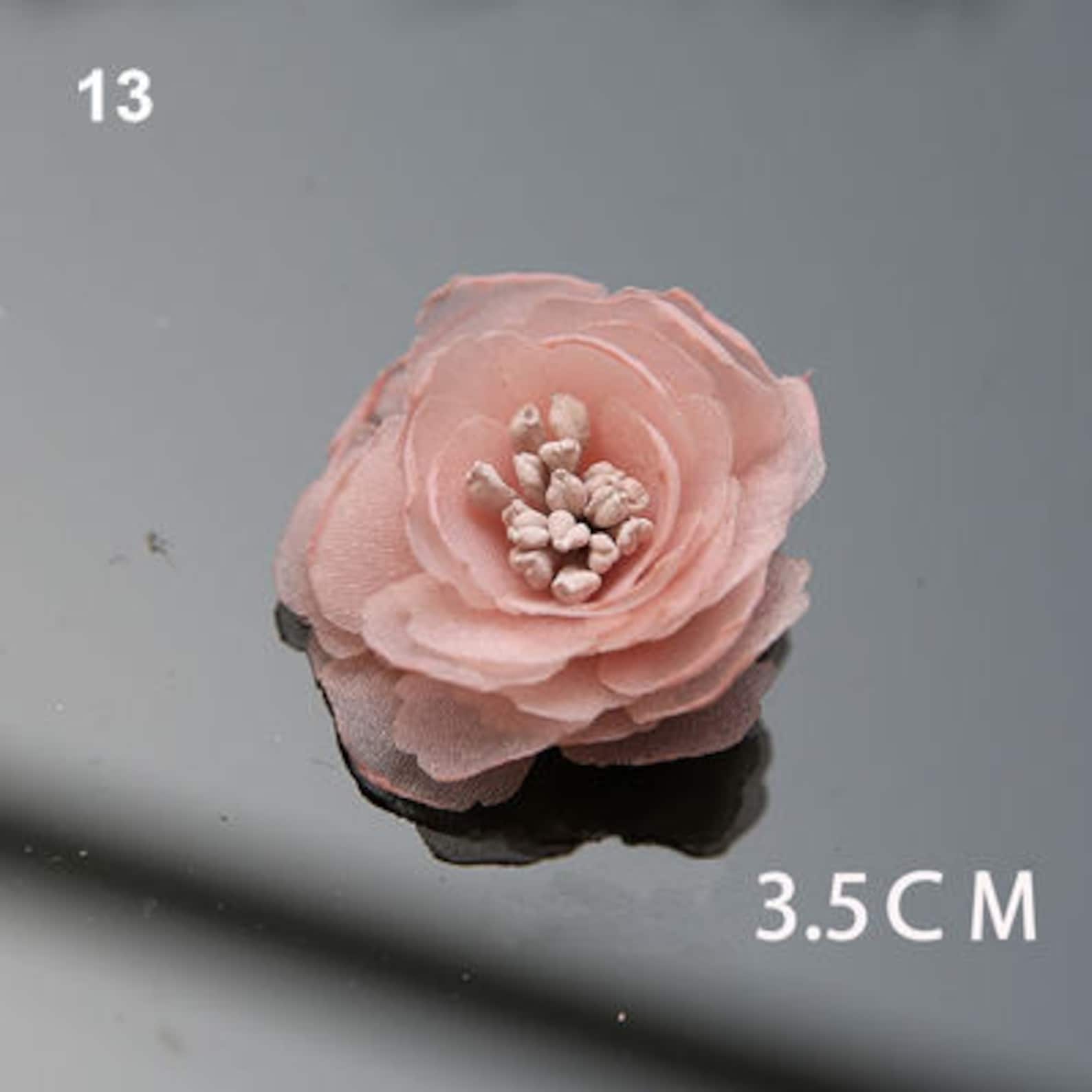 Fabric Silk Flower Applique Flower Cloth Stickers DIY Jacket | Etsy