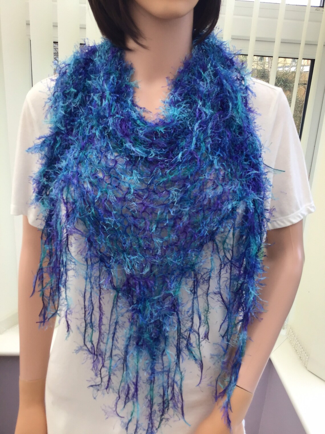 Blue Multicolour Mix Smart Blue Accessory Any Season Wear | Etsy