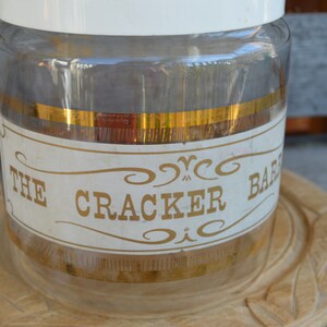 Vintage Pyrex Cracker Barrel Canister, Cookie Jar, Dog Treats Canister ...