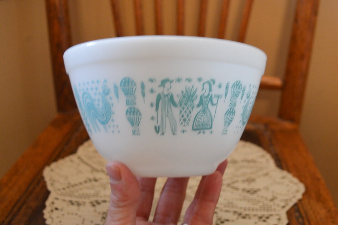 Vintage Amish Butterprint Pyrex Stacking Bowl 401 1 1/2 - Etsy