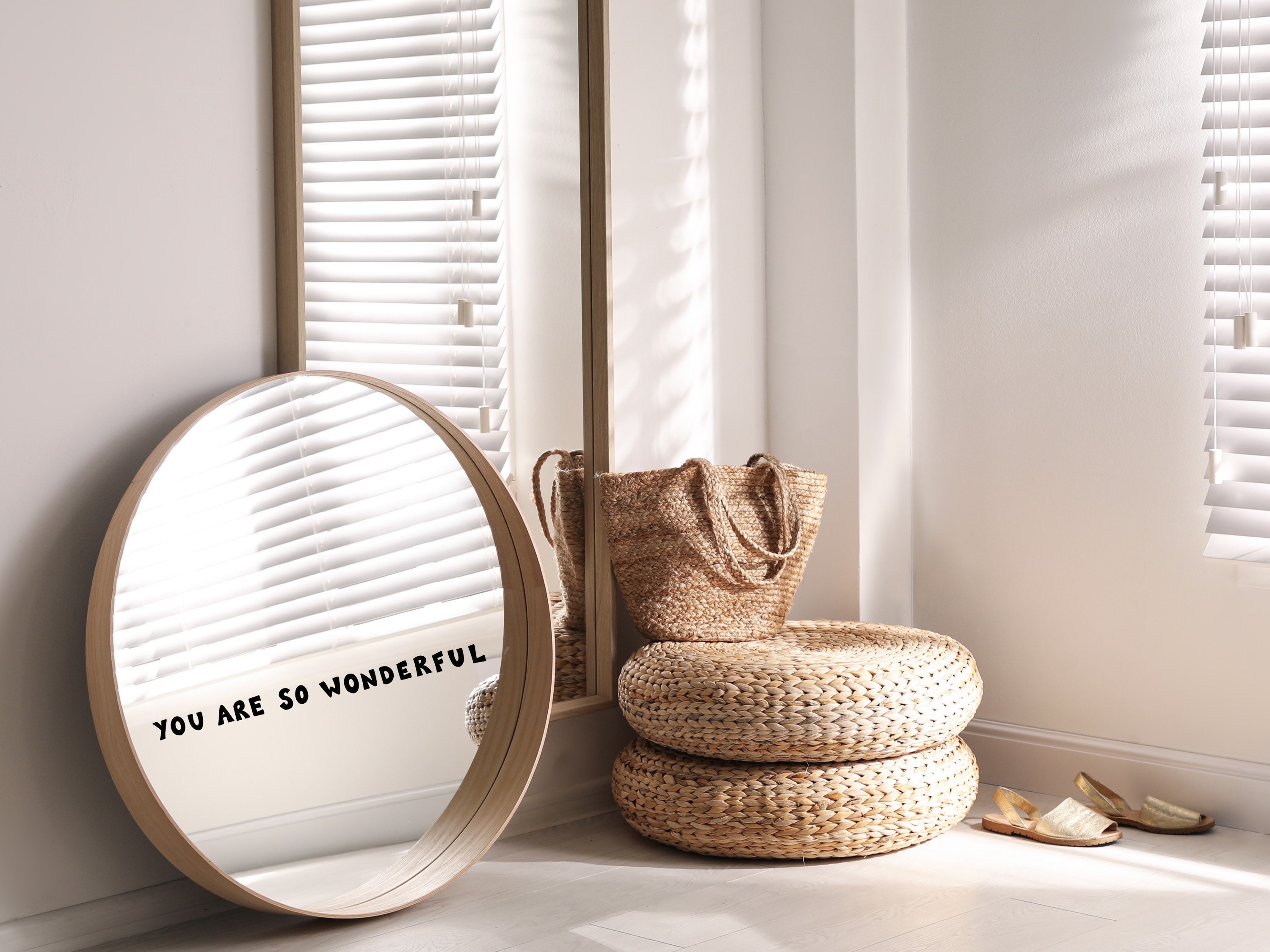 Self Love Mirror Decal / Positive Affirmations / Mirror - Etsy Denmark