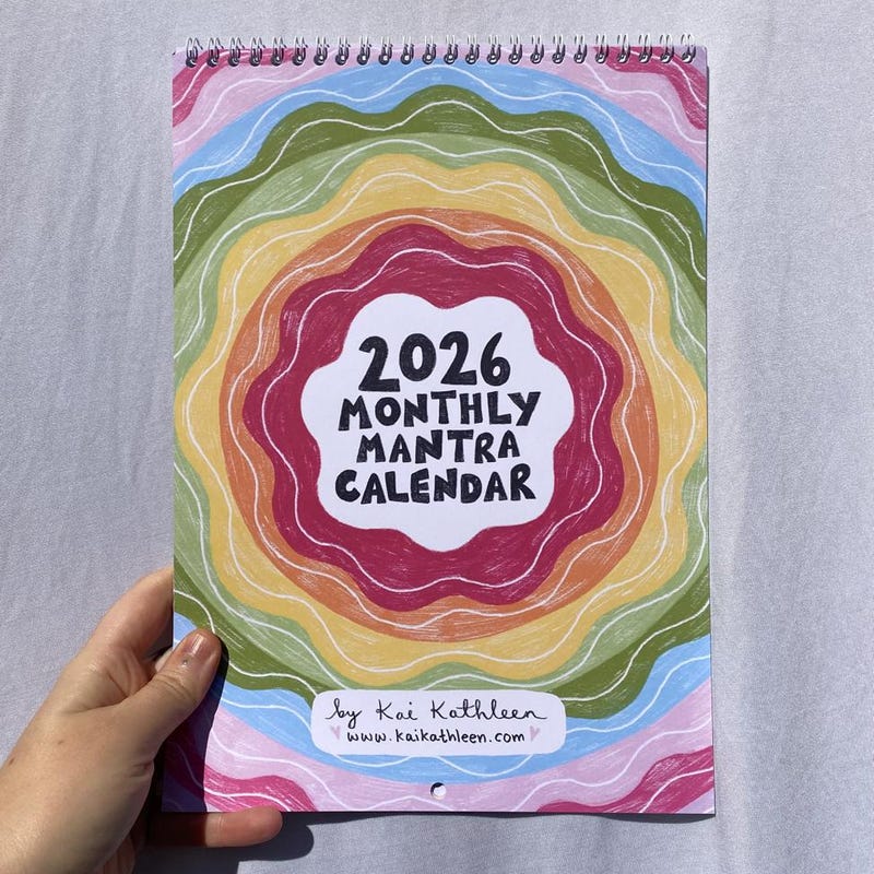 2026 Positivity Calendar - Etsy UK
