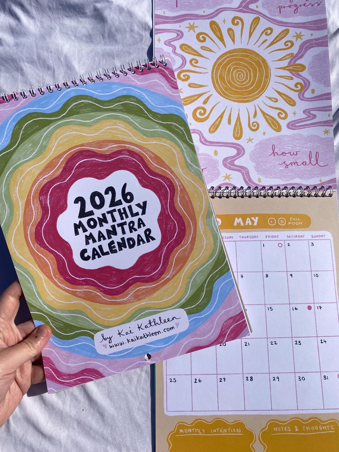 2026 Affirmations Wall Calendar / Positive Affirmations Calendar ...
