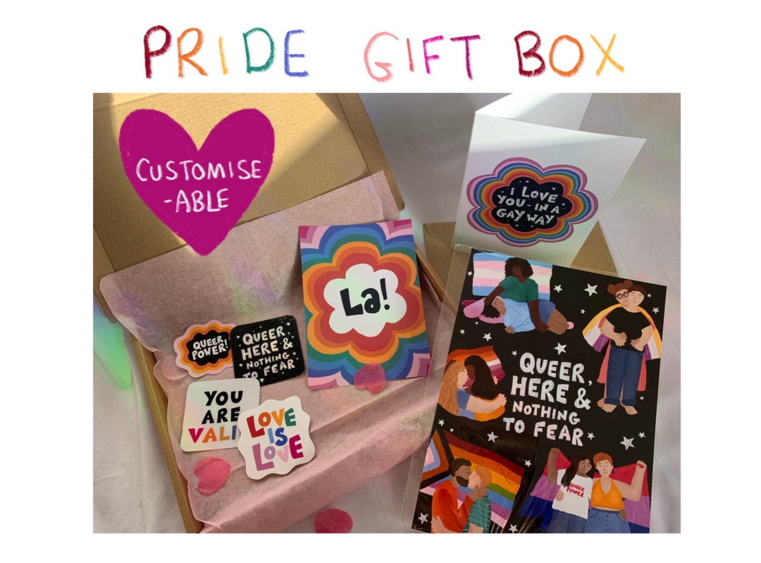 LGBTQ Pride Gift Box / Personalised Gift Box / Letterbox Gift / Coming ...