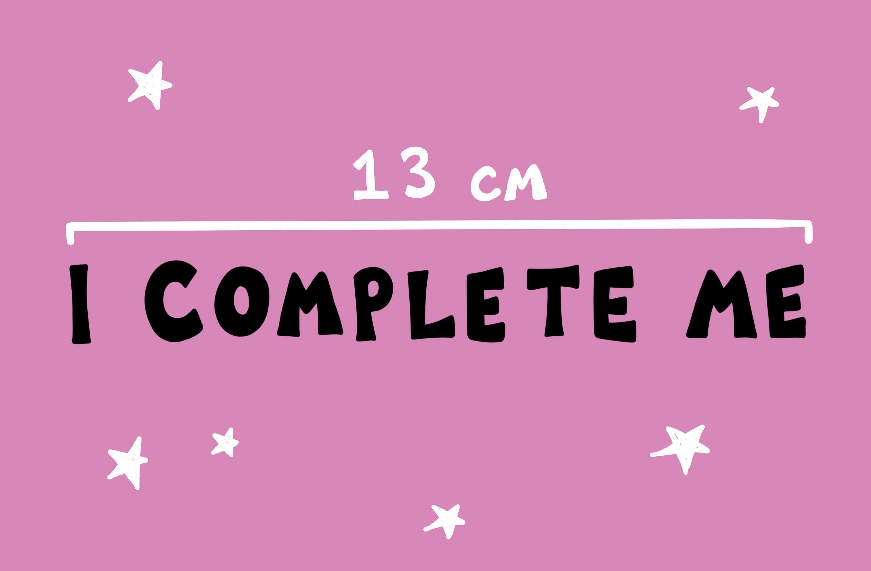I Complete Me Mirror Decal: Positive Affirmation Vinyl Decal - Etsy UK