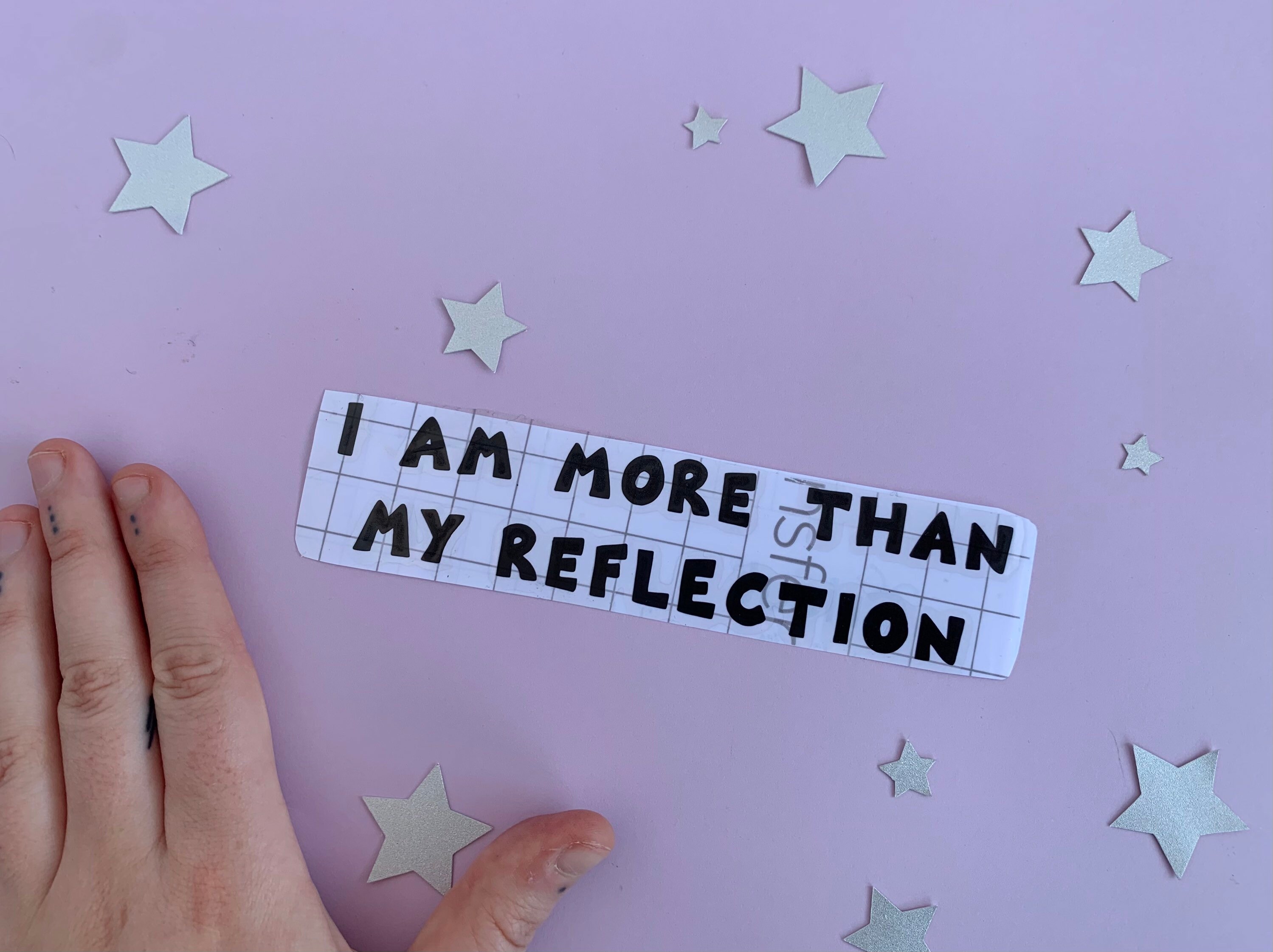 Self love mirror decal / mirror sticker / vinyl decal / | Etsy