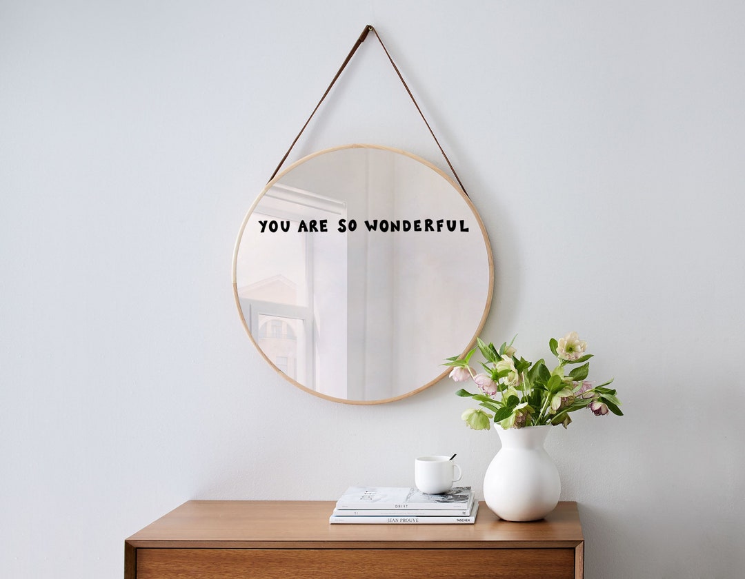 Self Love Mirror Decal / Positive Affirmations / Mirror Sticker / Vinyl ...