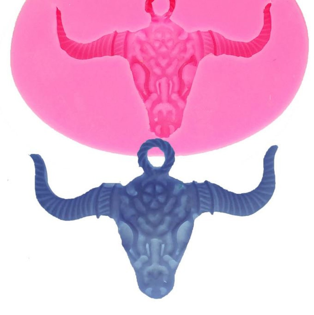 HORNED SIGIL Ram Skull Mold - Sculpted Silicone / Metaphysical Emblems ...