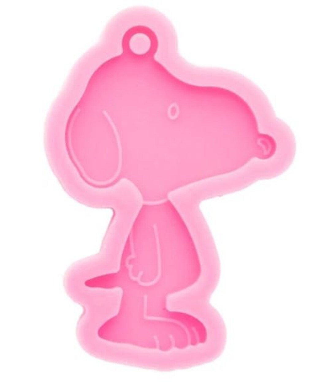 Cartoon Dog Mold - Shiny Silicone / Beagle / Key Chain / Jewelry / Kids ...