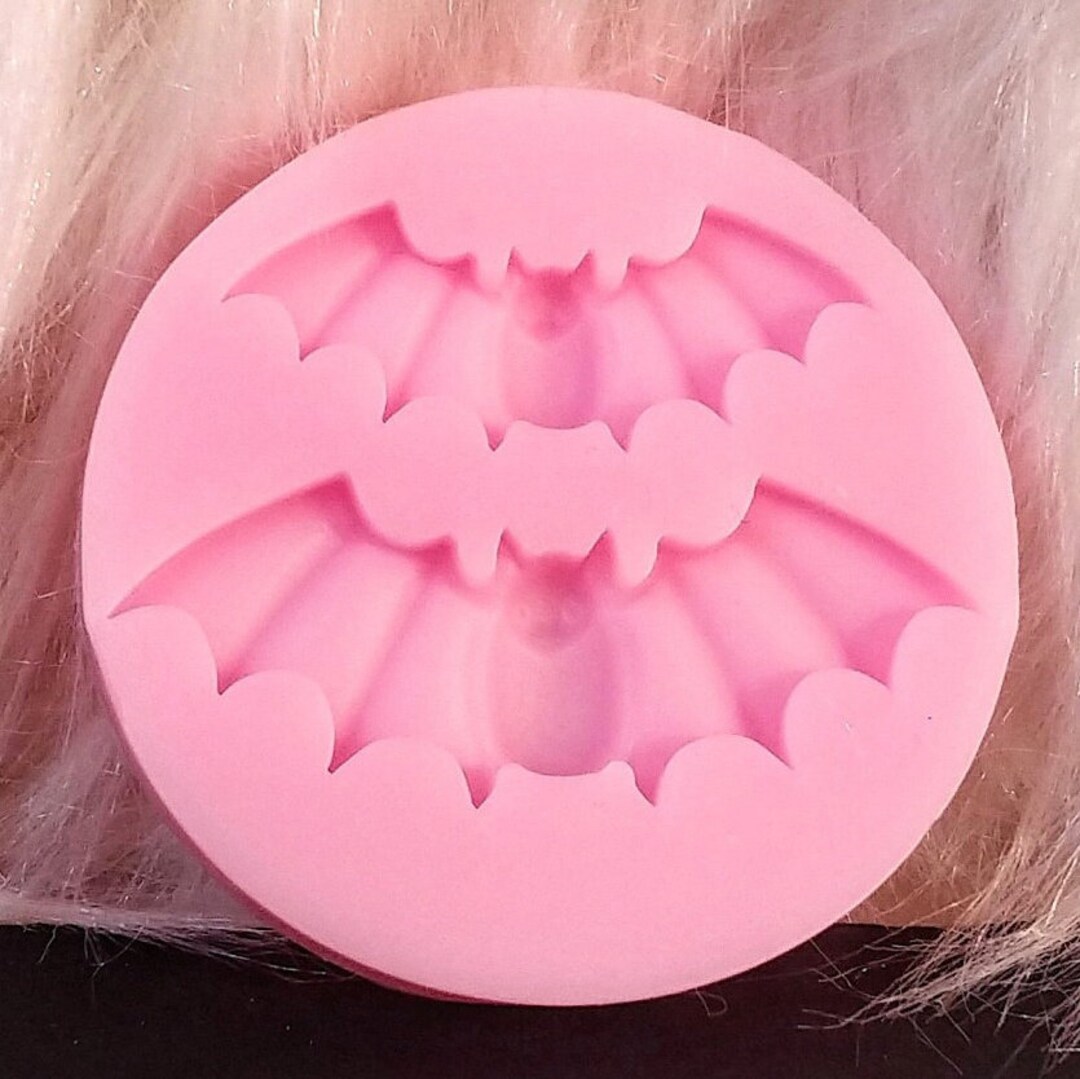 Double Bat Mold Mold Satin Silicone / DIY Jewelry Crafts / Food Safe - Etsy