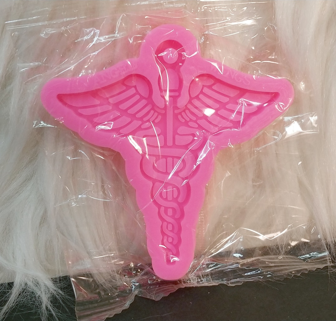 Medical DOCTOR Emblem Mold - Shiny Silicone MOLD ONLY / Sculpted ...