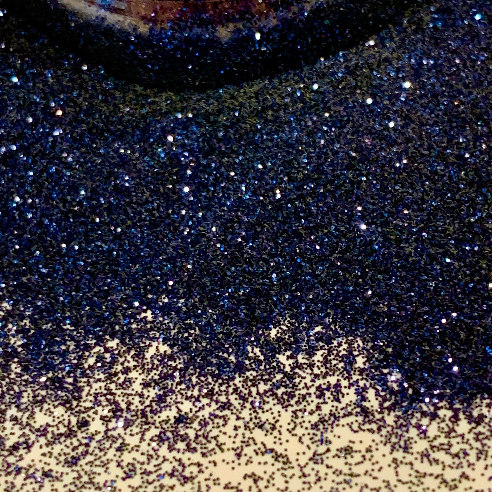 MIDNIGHT BLUE Ex-fine Blue/black Glitter 1/128" / 2.25 Oz Shaker Bottle ...
