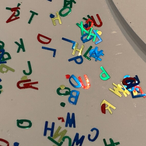 Glitter Paper, Party & Kids Kids' Crafts WHITE IRIDESCENT TRANSPARENT ...