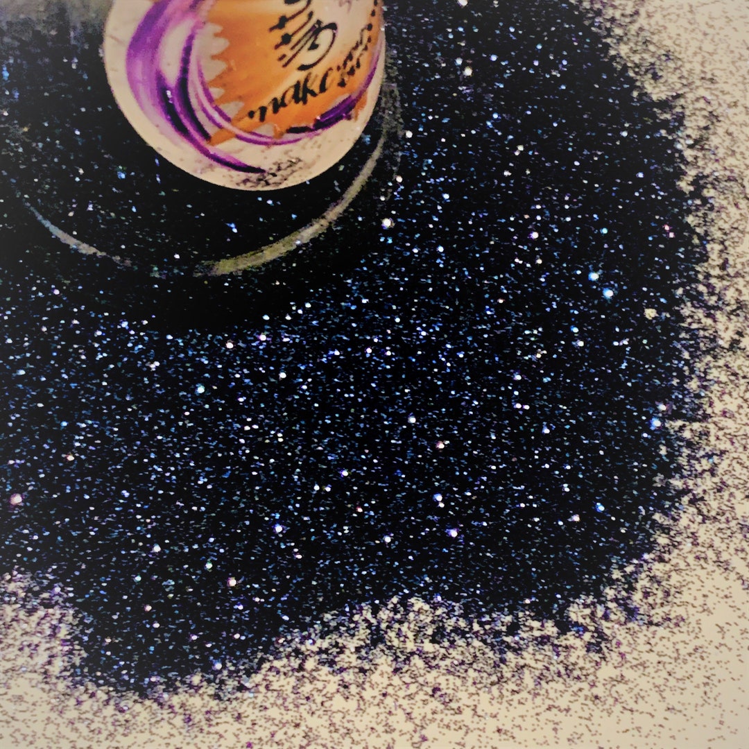 MIDNIGHT BLUE Ex-fine Blue/black Glitter 1/128" / 2.25 Oz Shaker Bottle ...