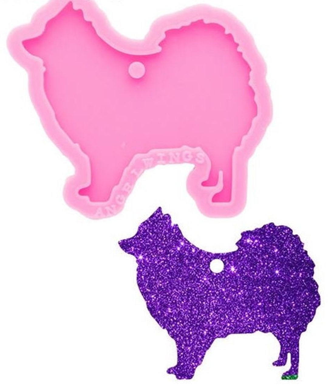 Pomeranian Mold - Shiny Silicone, MOLD ONLY / Family Dog / Mementos / D ...