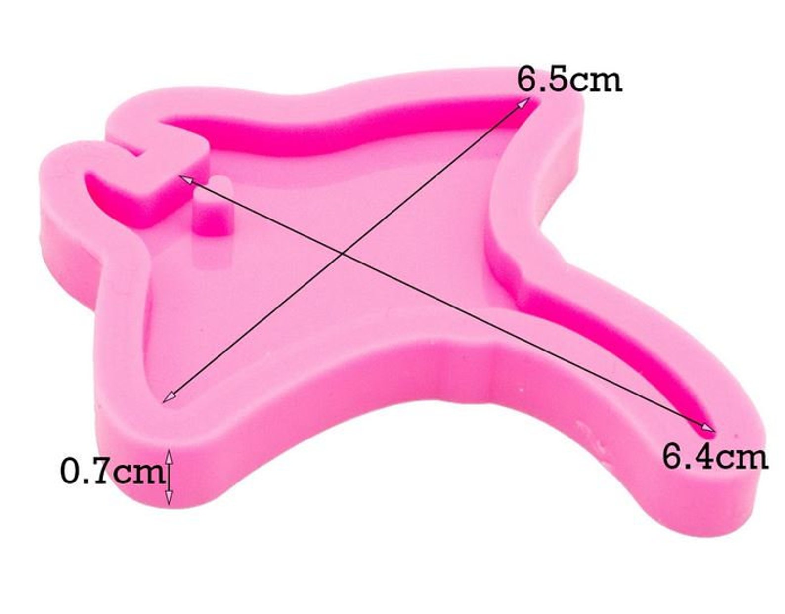 Stingray Mold - Shiny Silicone / Ocean Salt Life / Sting Ray / Manta ...