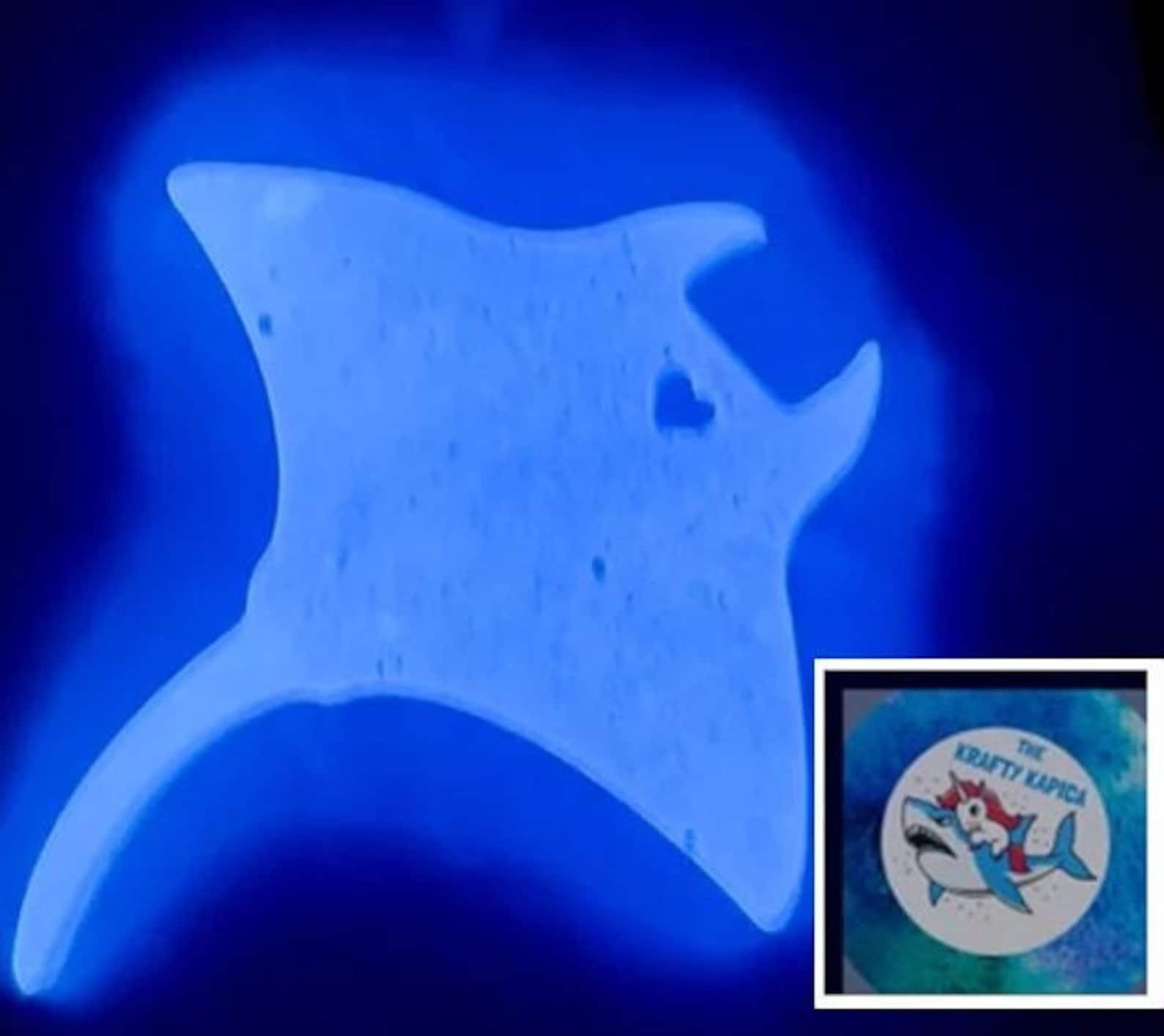 Stingray Mold - Shiny Silicone / Ocean Salt Life / Sting Ray / Manta ...