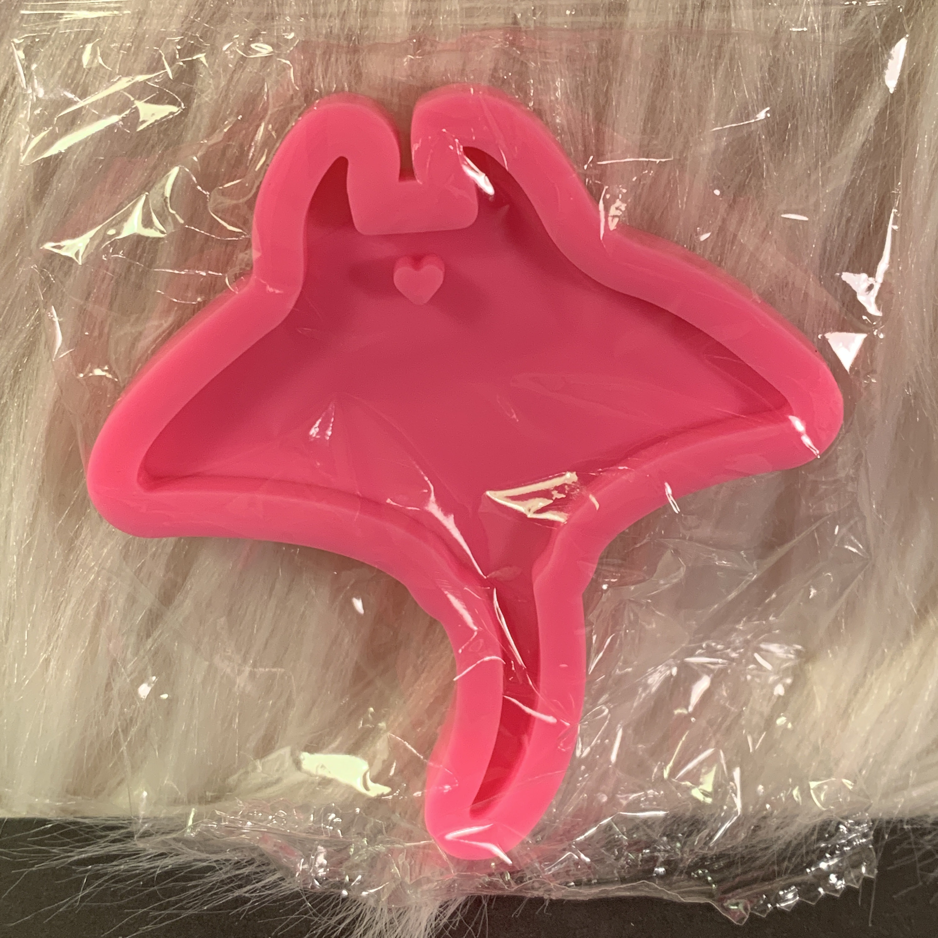 Stingray Mold - Shiny Silicone / Ocean Salt Life / Sting Ray / Manta ...
