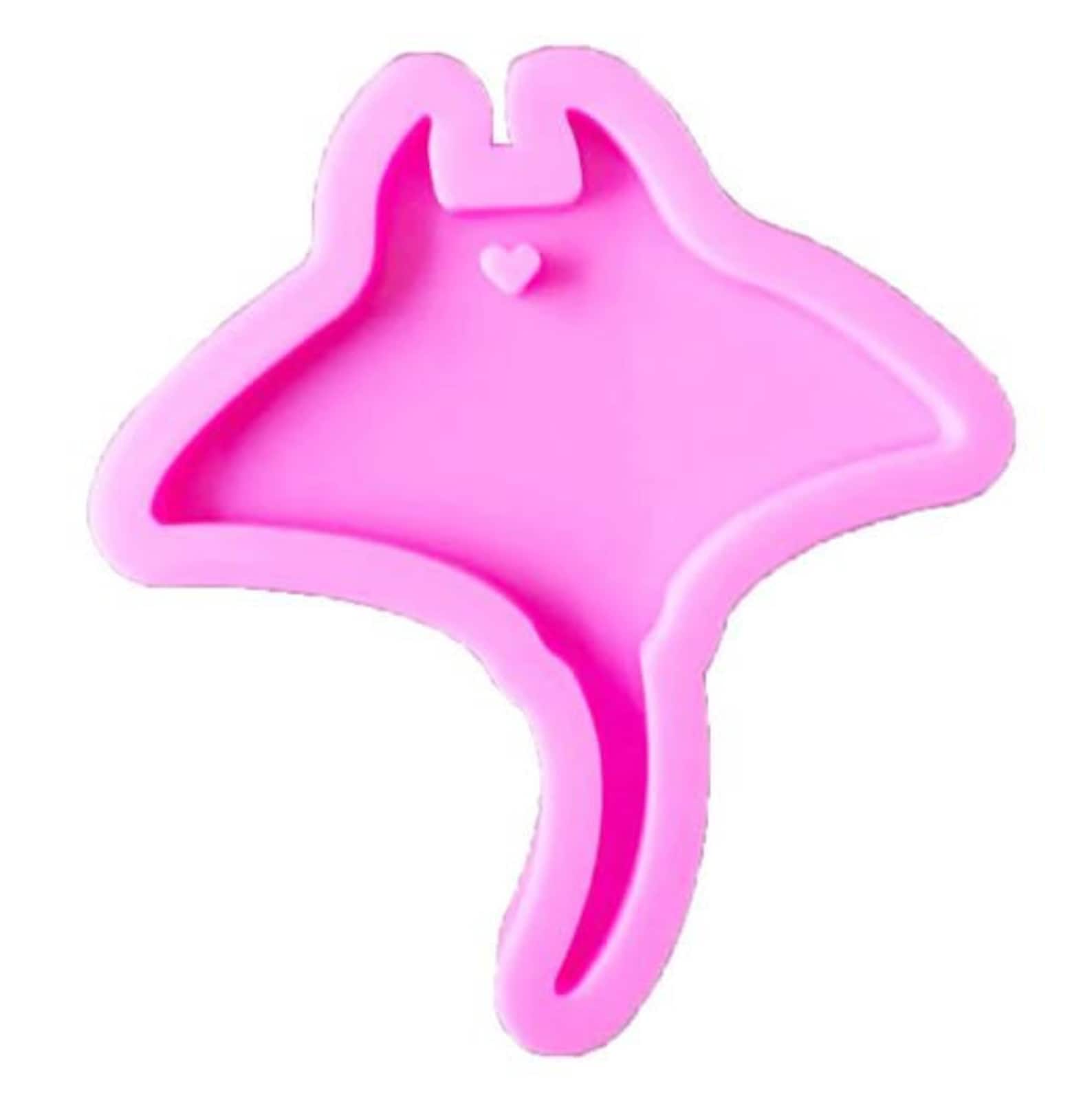 Stingray Mold - Shiny Silicone / Ocean Salt Life / Sting Ray / Manta ...