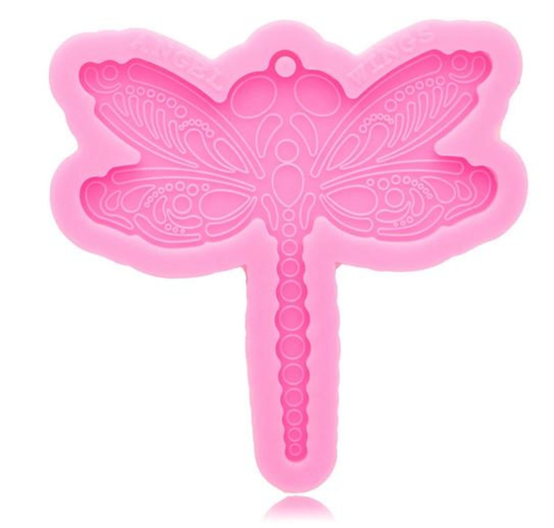 Dragonfly Mold - Shiny Silicone MOLD ONLY / Nature / Detailed ...