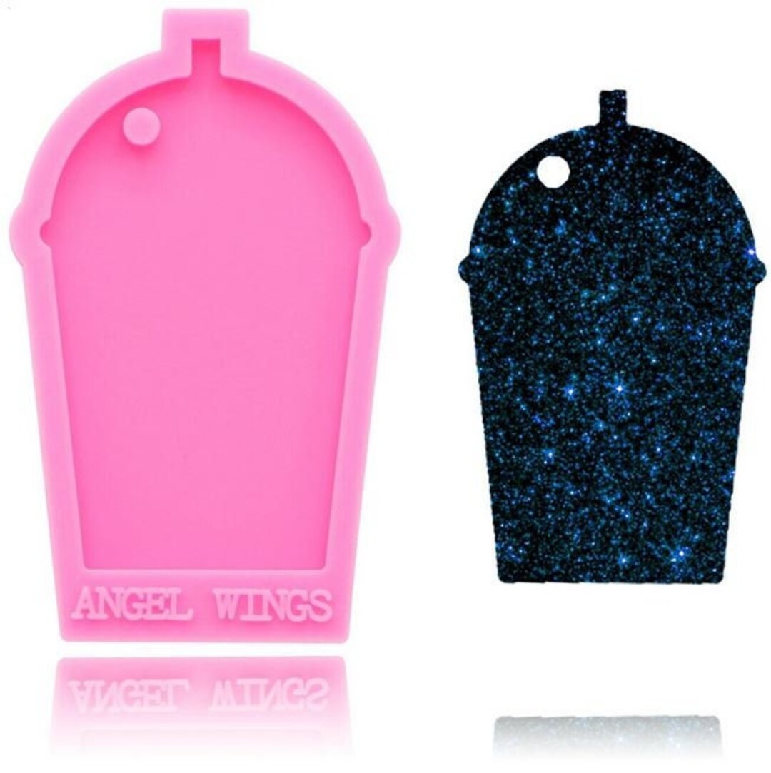 Domed Cup Mold Shiny Silicone MOLD ONLY / DIY Jewelry Key Chains ...