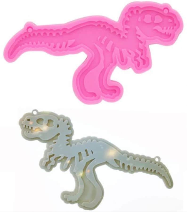T-REX Tyrannosaurus Rex - Shiny Silicone MOLD ONLY / Dinosaurs / D I Y ...