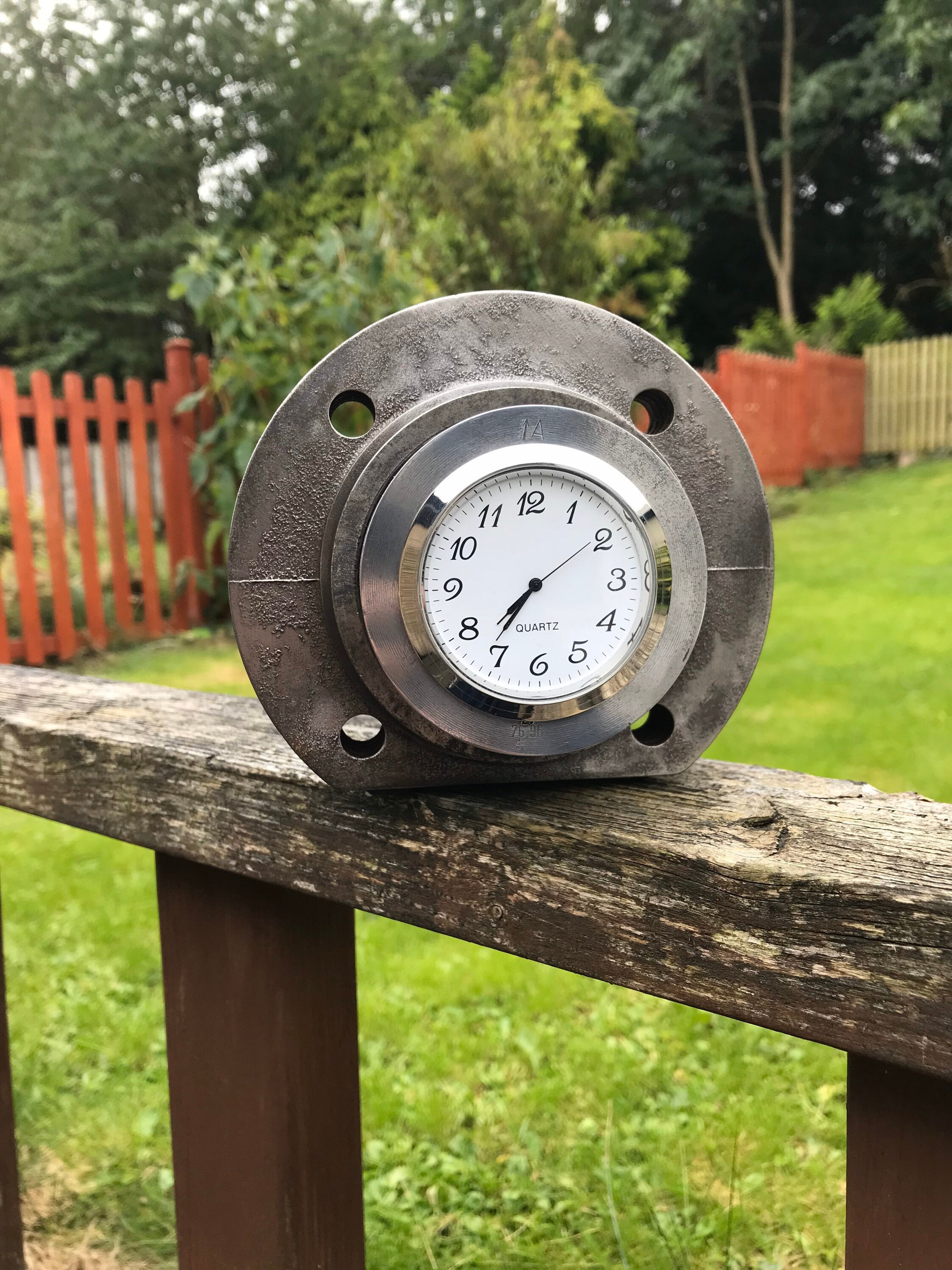 VW Fan Clock | Air Cooled VW Barrel and Piston Clock | Garage Clock ...
