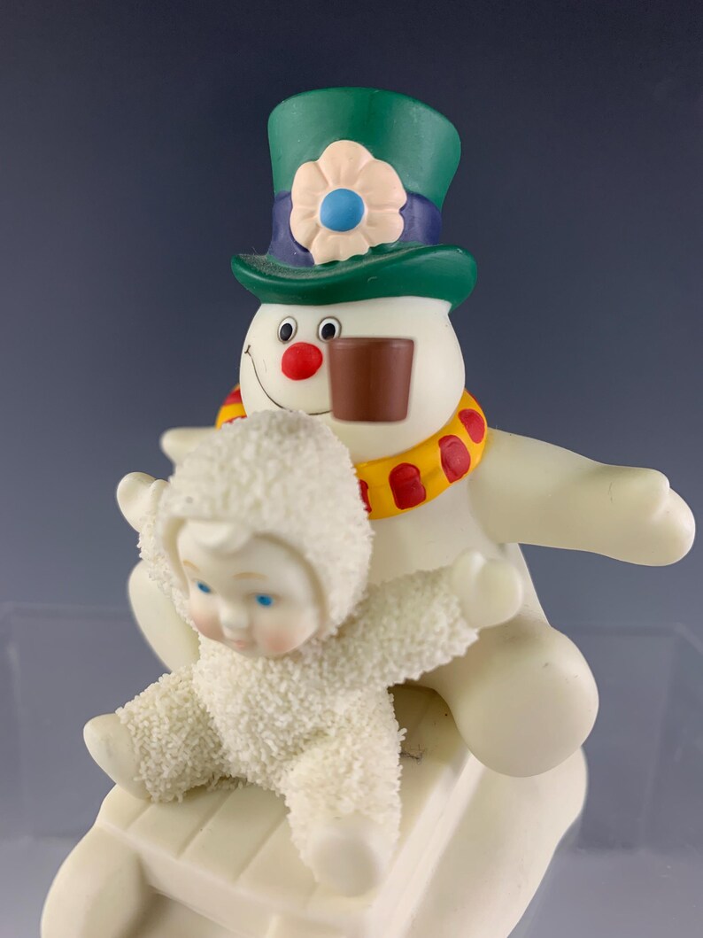 Dept56 Snowbabies "fun With Frosty the Snowman” Figurine - Etsy