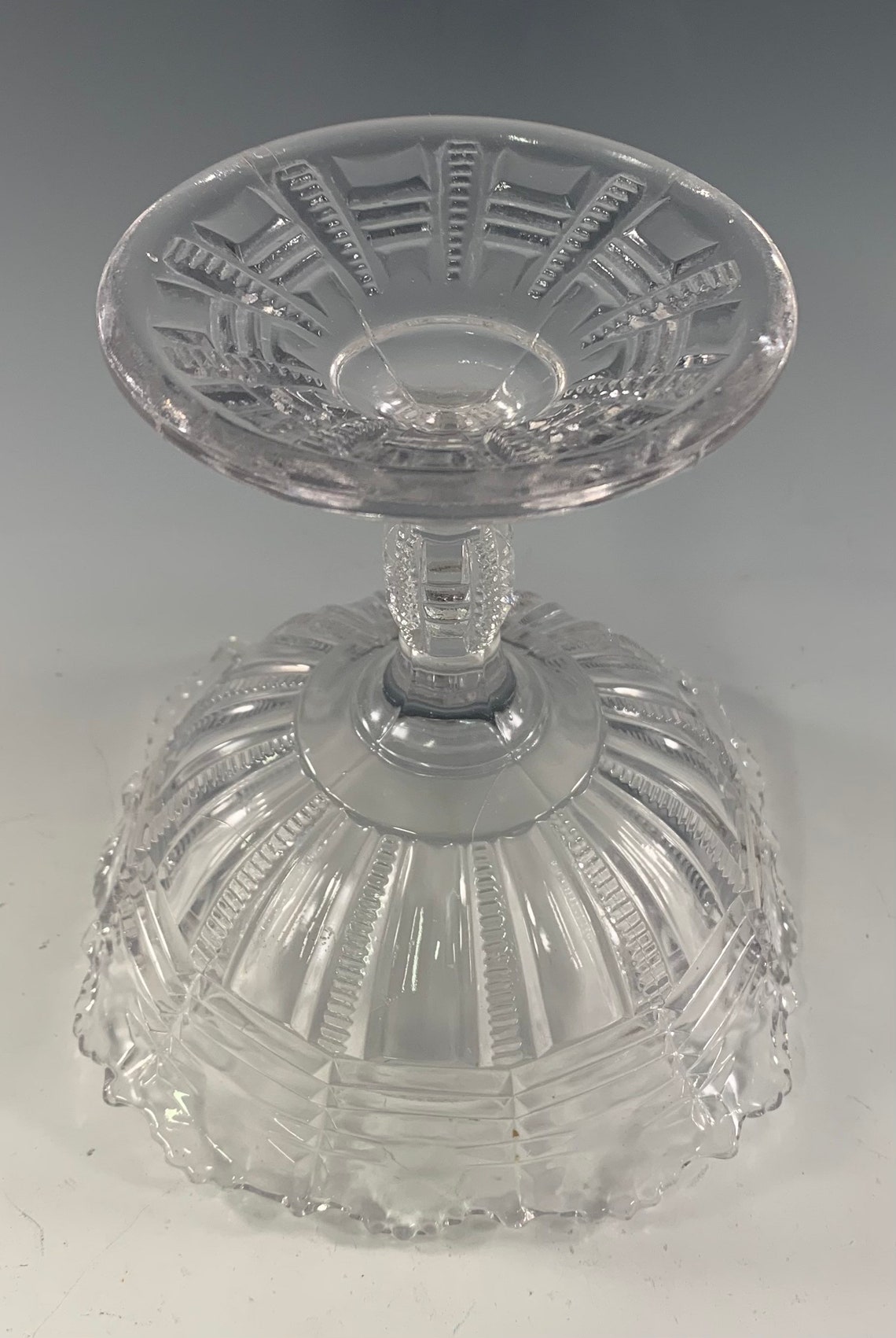 EAPG Bryce Higbee and Co Paris 1900 Square Jelly Comport - Etsy