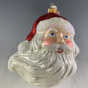 Hand Painted Flying Beard Blown Glass Ornament Made in Poland - Etsy