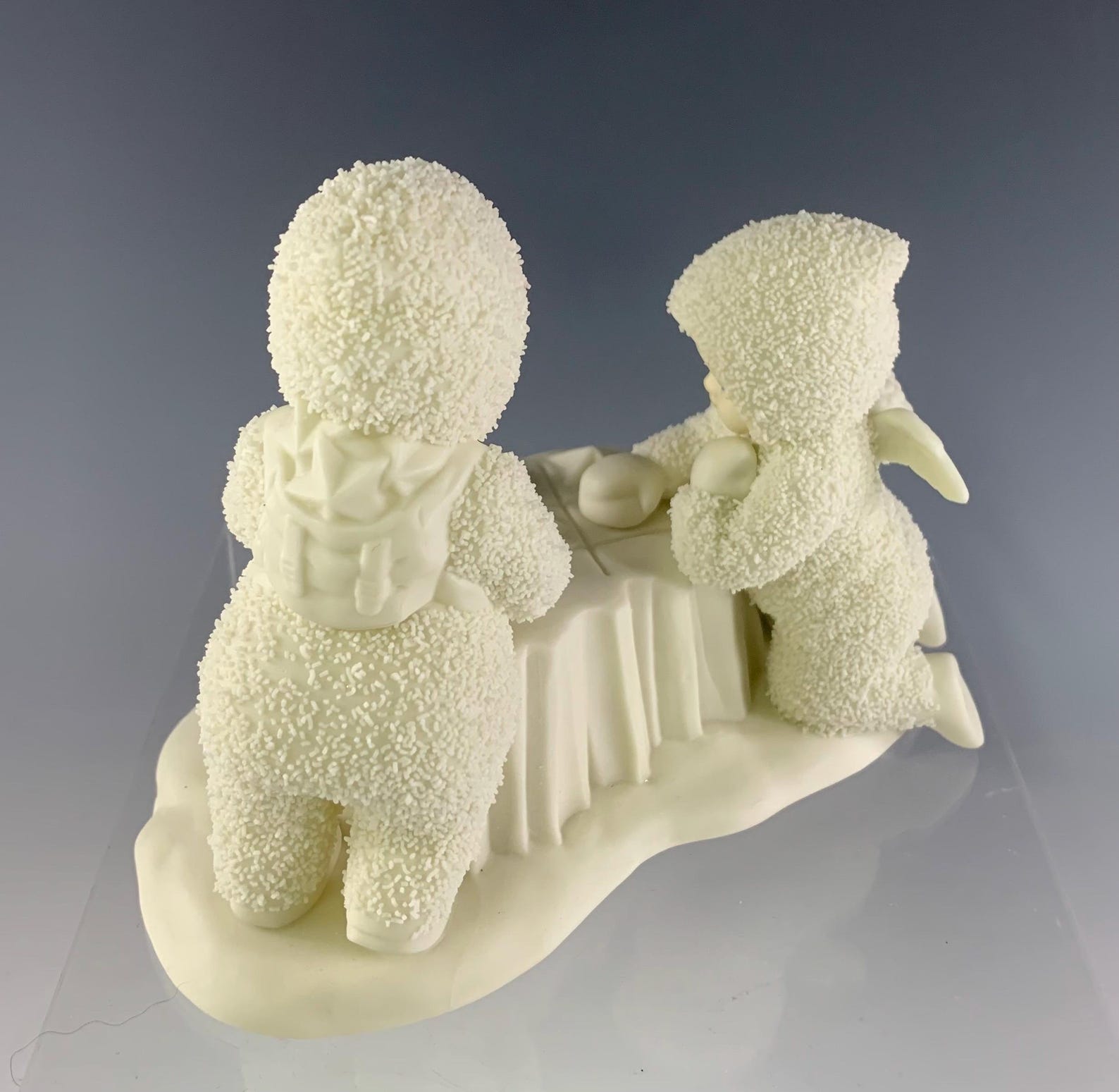 Dept56 Snowbabies "stars in a Row Tic Tac Toe” Figurine - Etsy