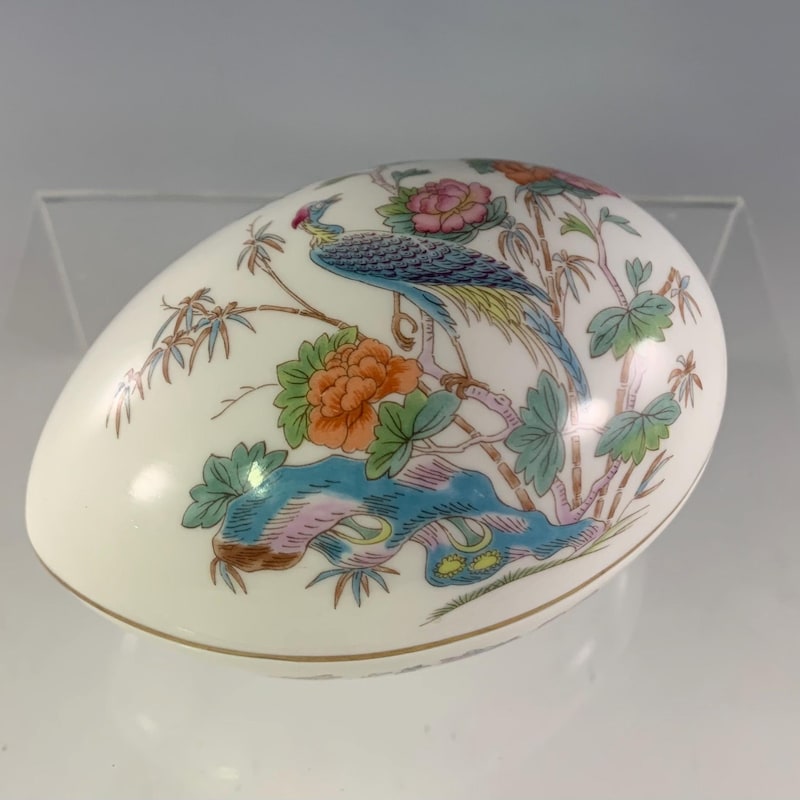 Wedgwood Egg Shaped Box - Etsy