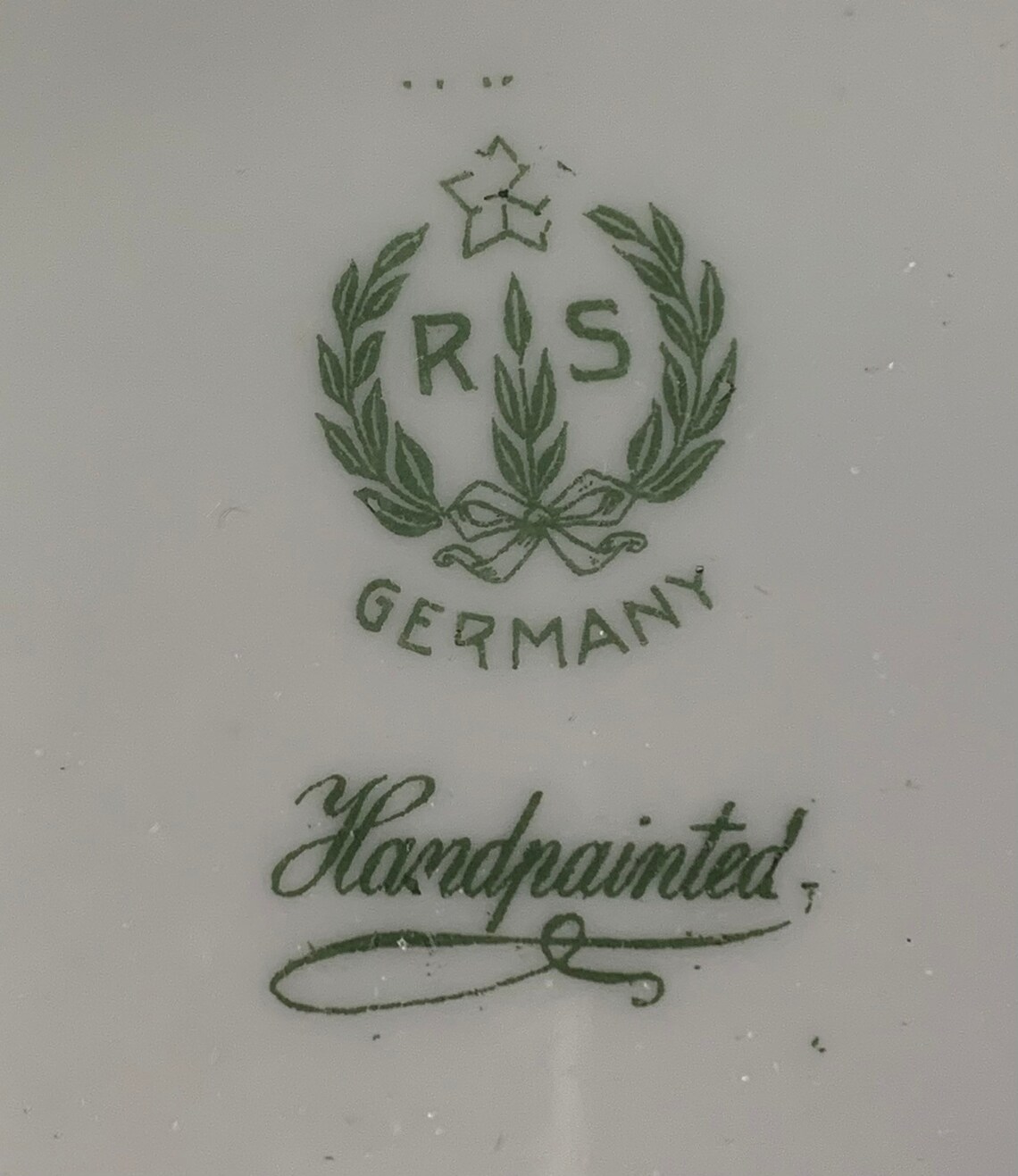 RS Germany Hand Painted Cabinet Plate With Hydrangeas - Etsy
