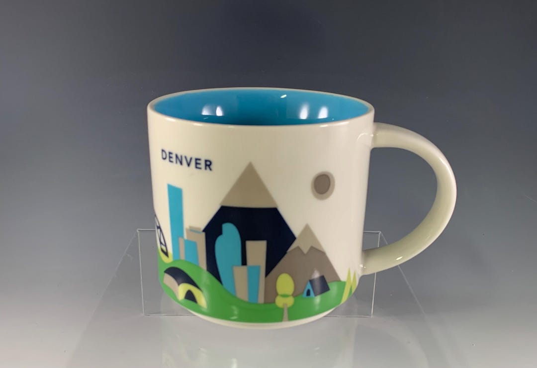 Starbucks “you Are Here” Denver Coffee/tea Mug - Etsy