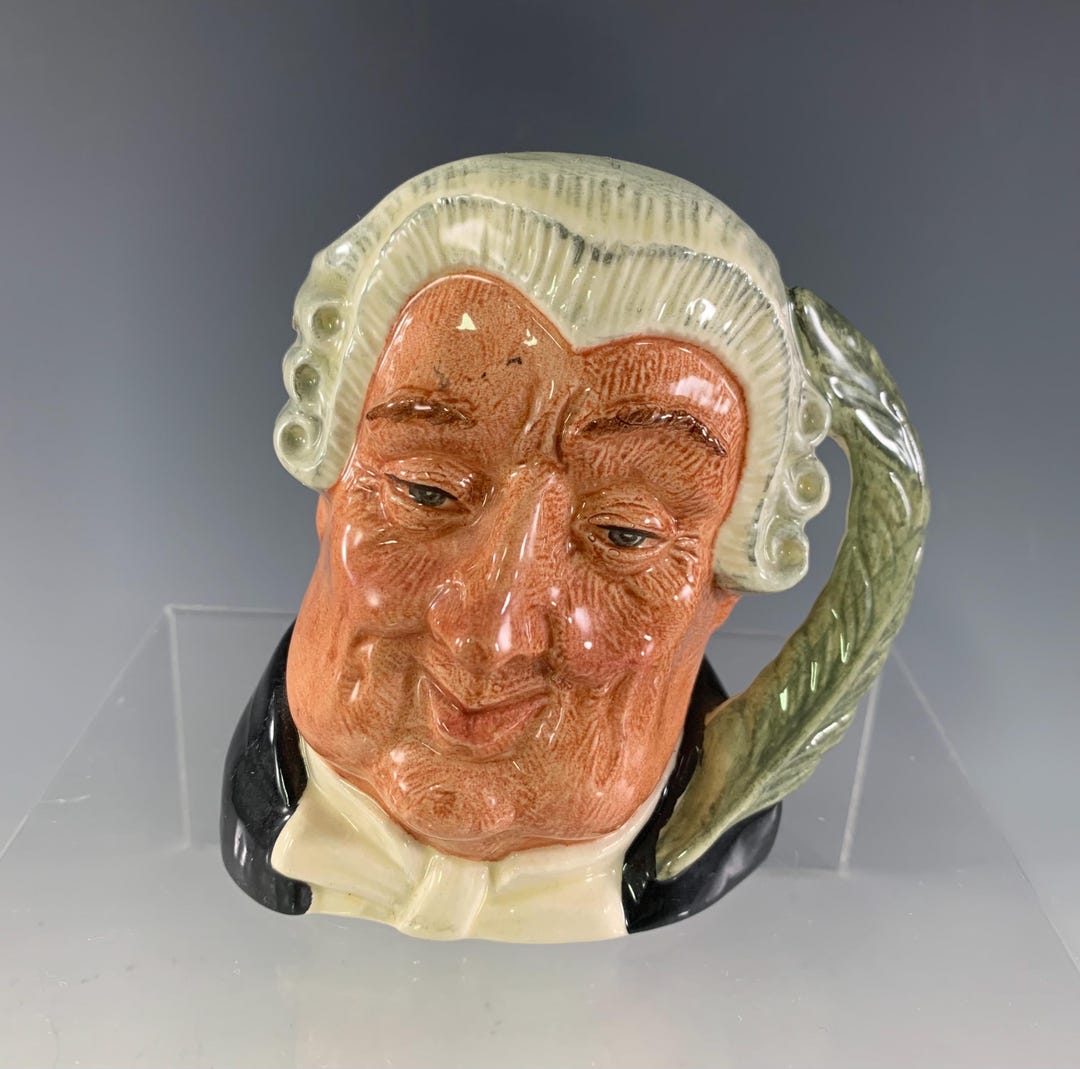 Royal Doulton Toby THE LAWYER Mug/jug D6504 - Etsy
