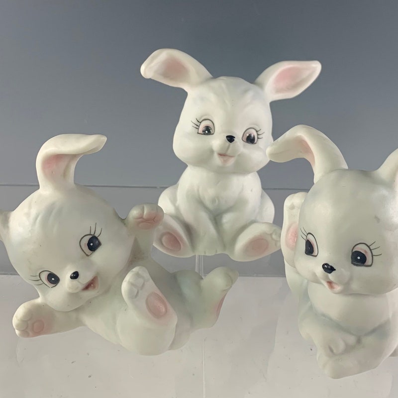Homco Bunnies - Etsy