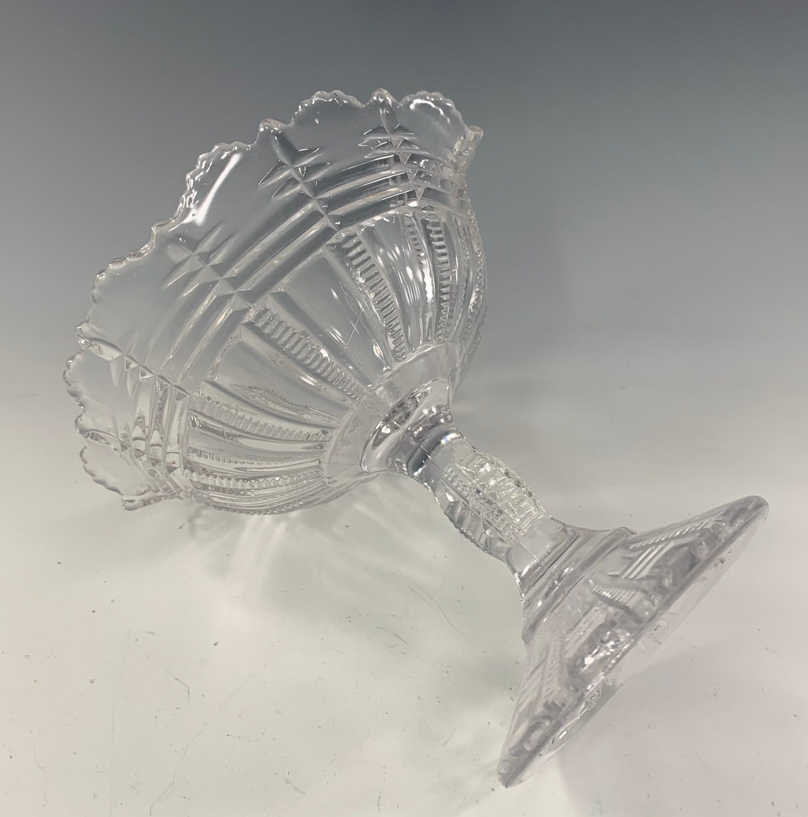 EAPG Bryce Higbee and Co Paris 1900 Square Jelly Comport - Etsy