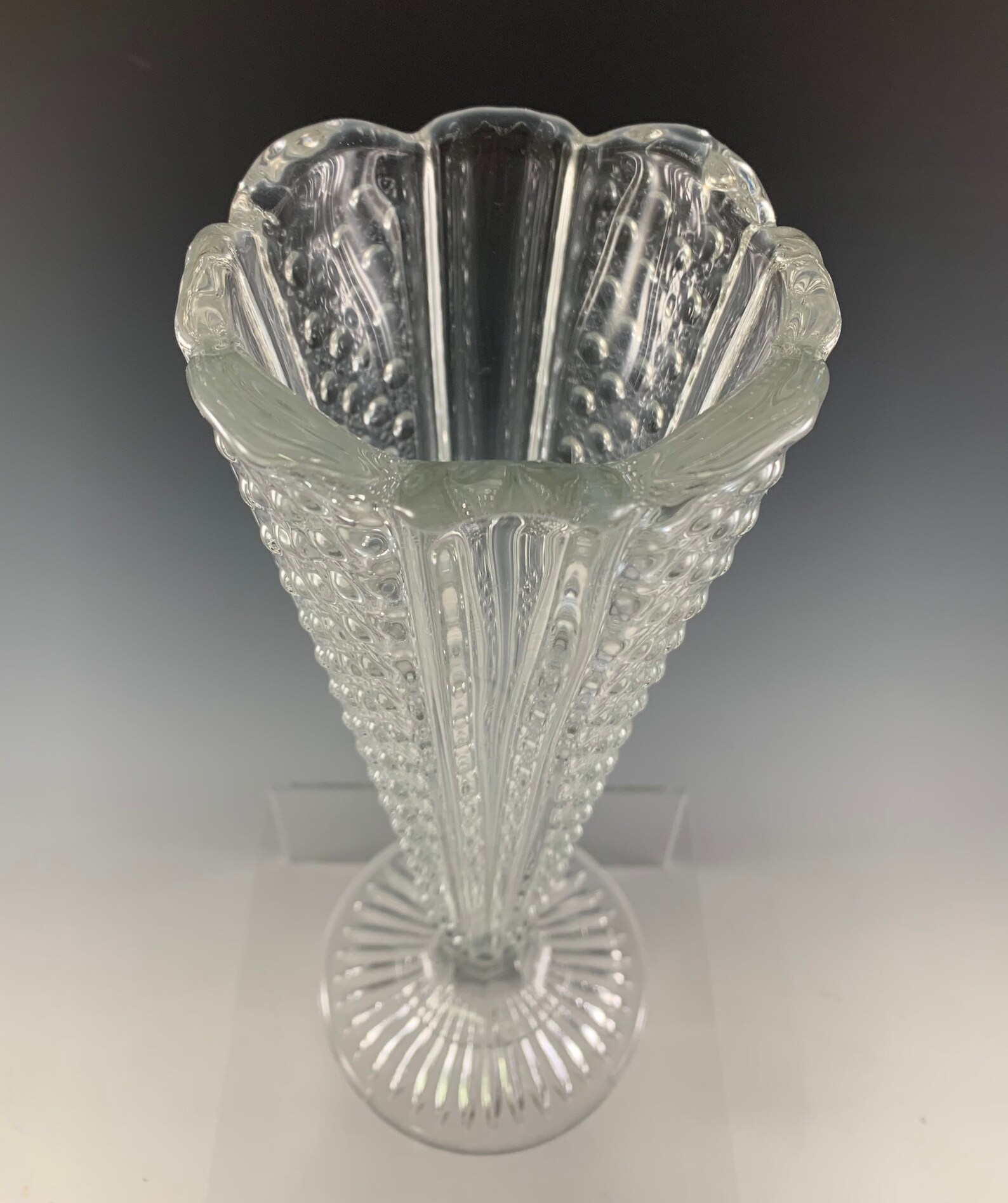 EAPG Mckee & Brothers Rainbow Vase Circa 1898 | Etsy
