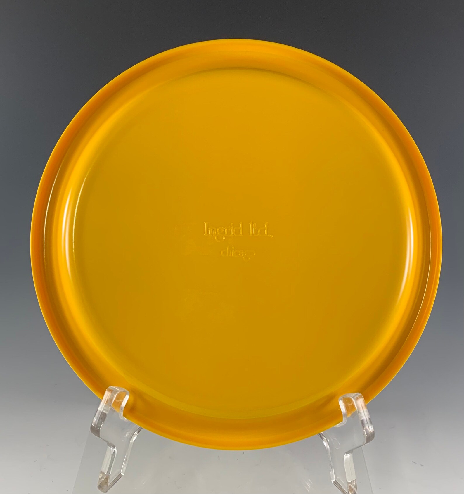 Ingrid Ltd Chicago Sunshine Yellow Luncheon/salad Plates Set - Etsy