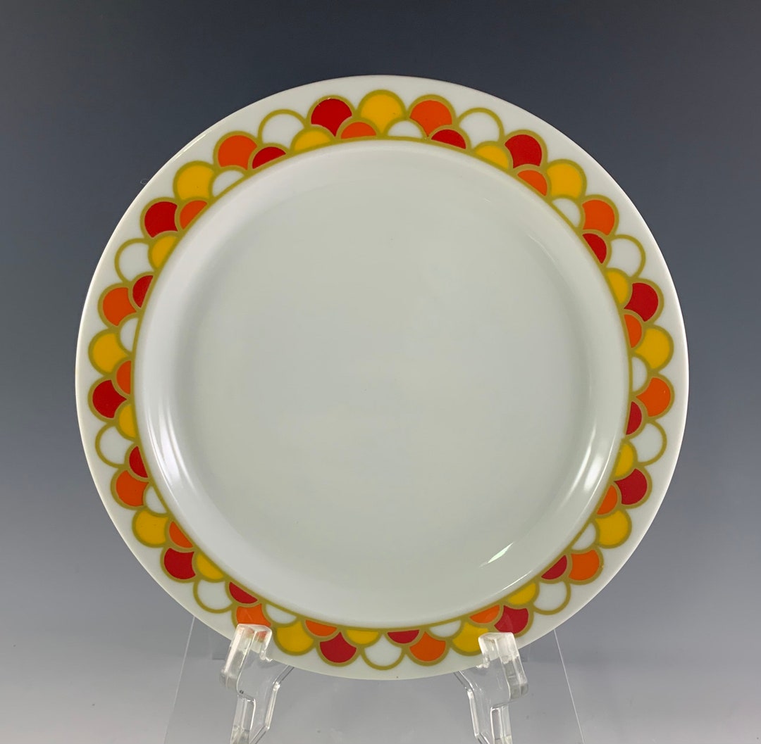 Georges Briard Carousel Bread and Butter Plates ~ Set of 4 - Etsy
